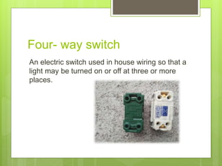 Wiring devices | PPTX