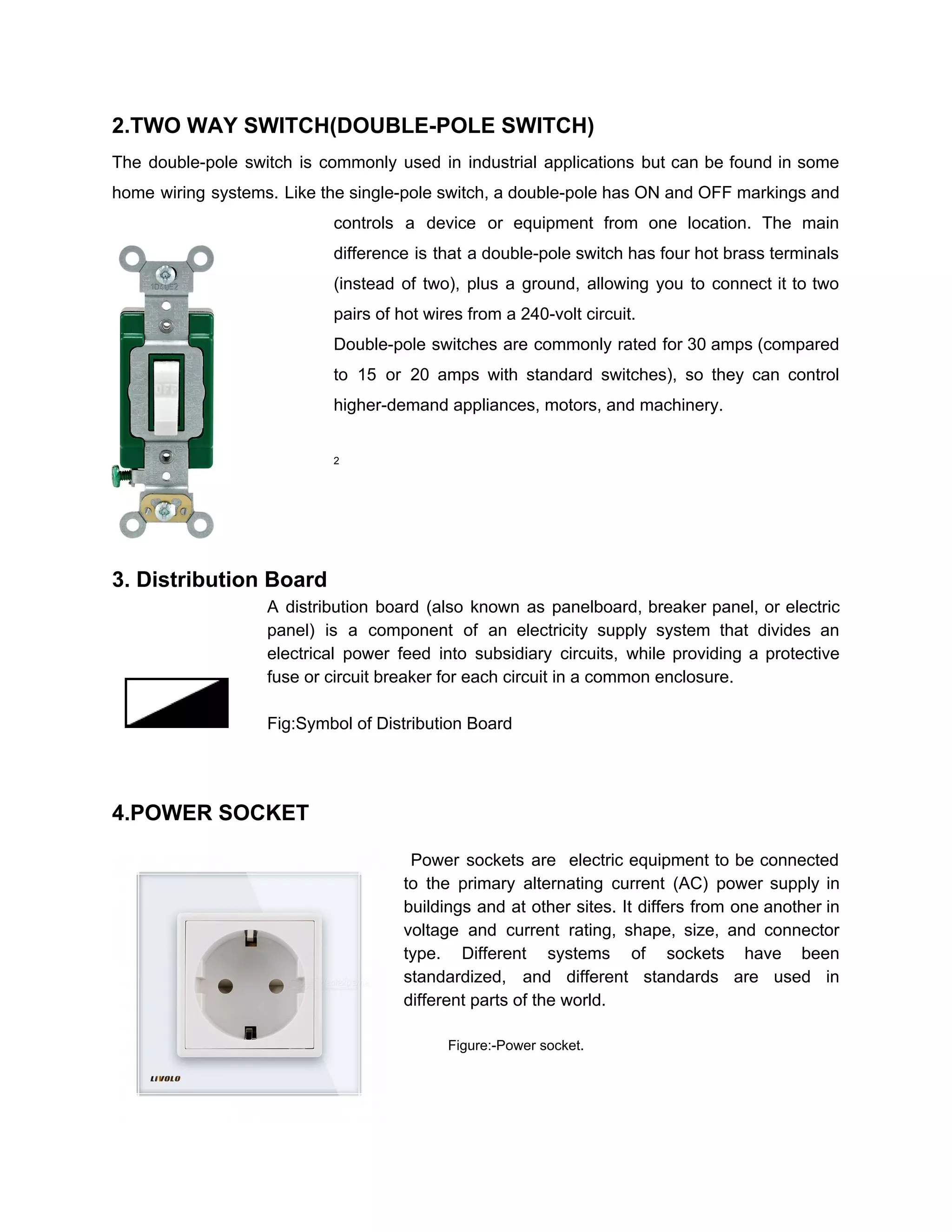 Wiring devices for illumination | PDF