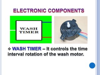 Wiring Diagram and Assembly Procedure of Washing Machine | PPTX