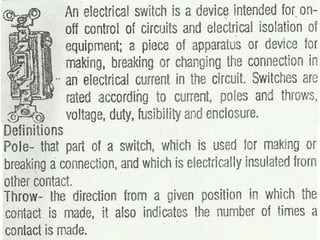 Wiring methods & switches part 3 | PPT