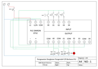 WIRING PLC forward reverse motor putar kanan dan kiri | PDF