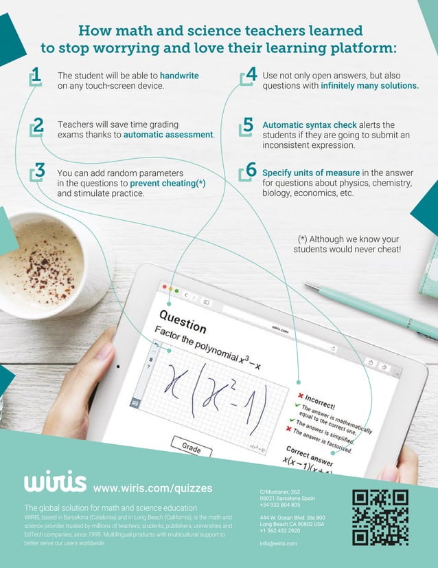 Wiris Quizzes by WIRIS | PDF