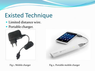 Wirless charging of mobile phones | PPT