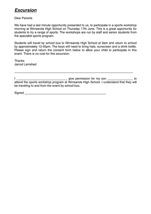 Wirreanda excursion | PDF