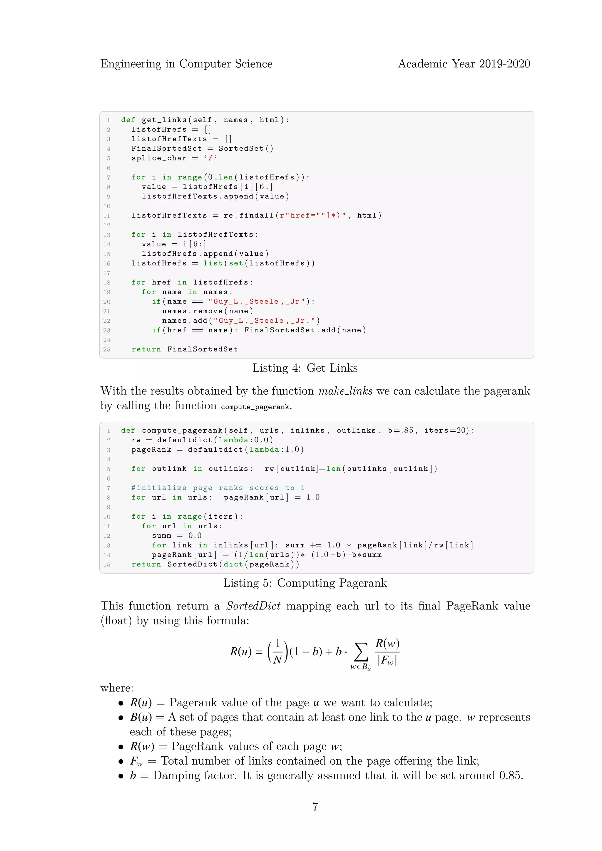Computer Scientists Retrieval - PDF Report | PDF | Databases | Computer Software and Applications