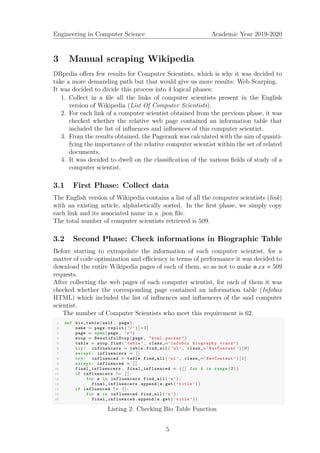 Computer Scientists Retrieval - PDF Report | PDF | Databases | Computer Software and Applications