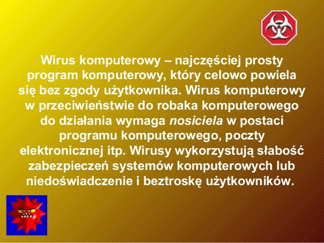 Wirusy komputerowe