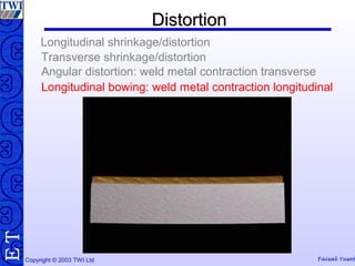 Wis5 stress and distortion 15 | PPT