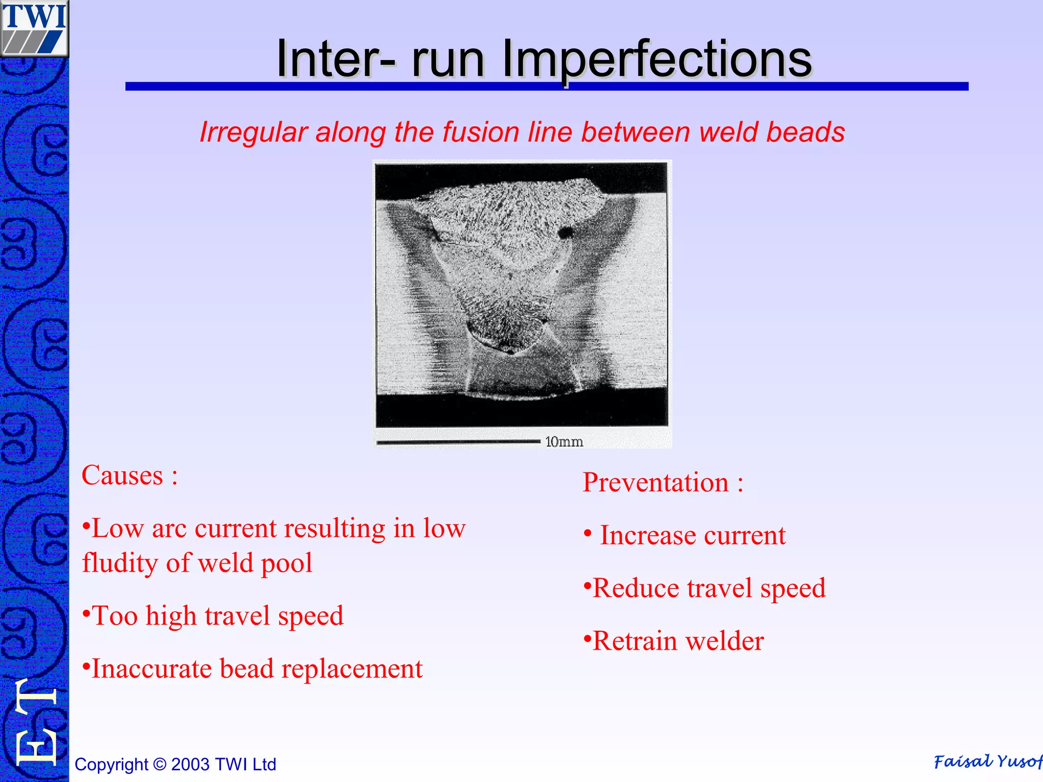 Wis5 welding defects 02 | PPT
