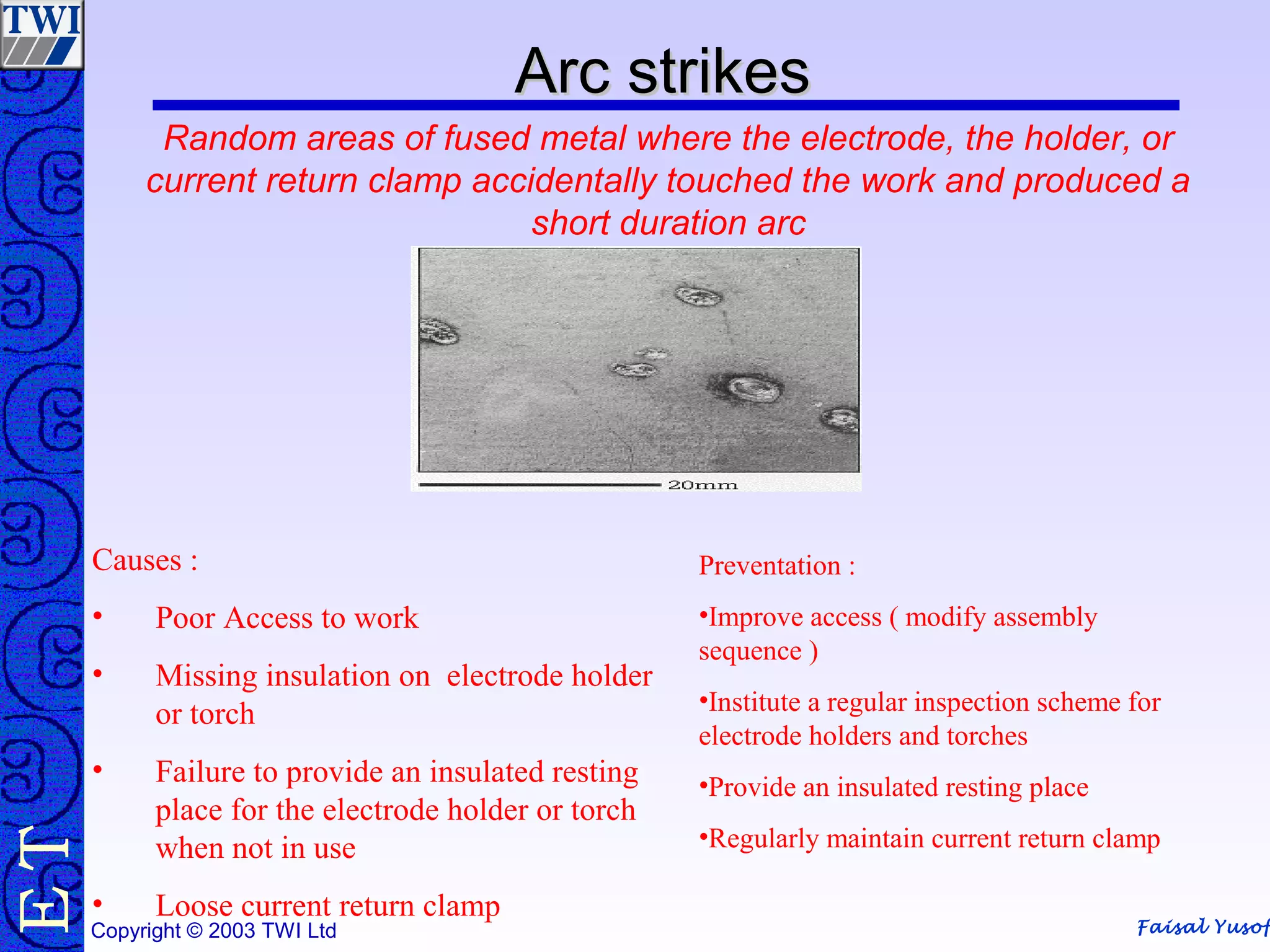 Wis5 welding defects 02 | PPT