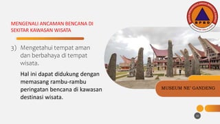 WISATA SIAGA BENCANA Pelatihan Kepariwisataan Dasar 2.pptx