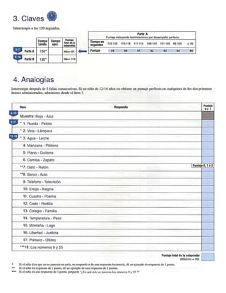 WISC 3 test de inteligencia para niños de wechsler tercera edición | PDF