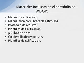 WISC-IV | PPTX