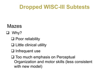 WISC-IV Introduction Handout.ppt