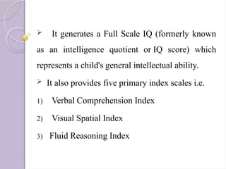 WISC-V. for understanding and mutual learning | PPTX