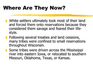 Wisconsin Native Americans | PPT