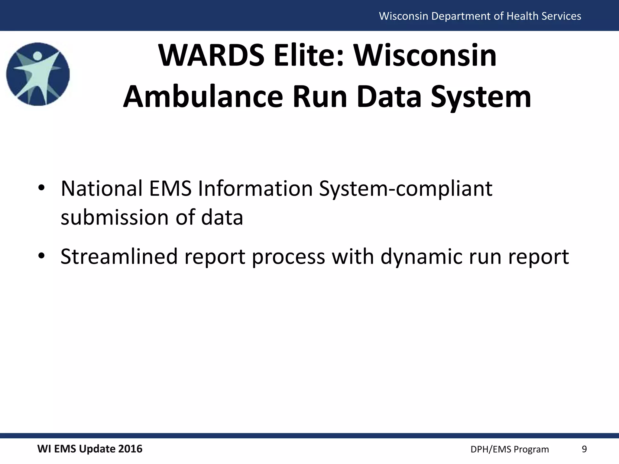 Wisconsin EMS - James Newlun | PPT