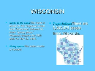 Wisconsin naiara 1d | PPT
