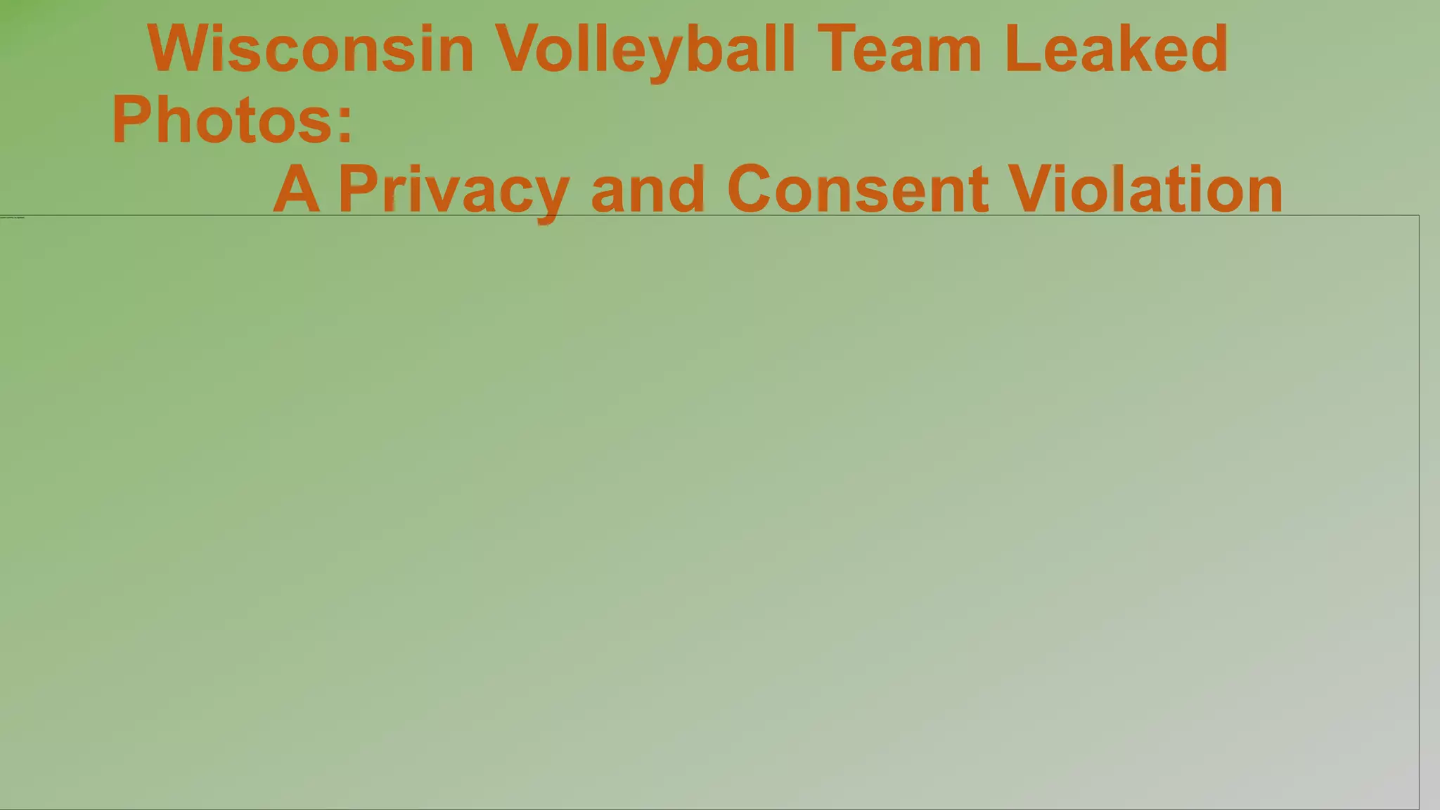 Wisconsin Volleyball Team Leaked Photospptx