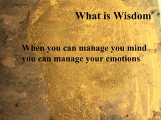 What is Wisdom | PDF