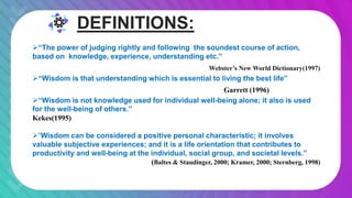 Concept of Wisdom | PPTX