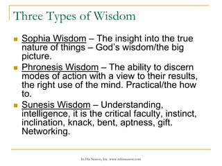 Wisdom and faith | PDF