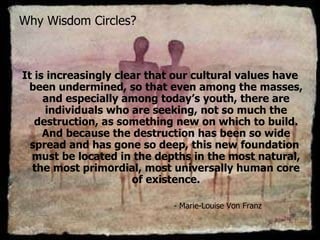 Wisdom Circles Presentation09 | PPT