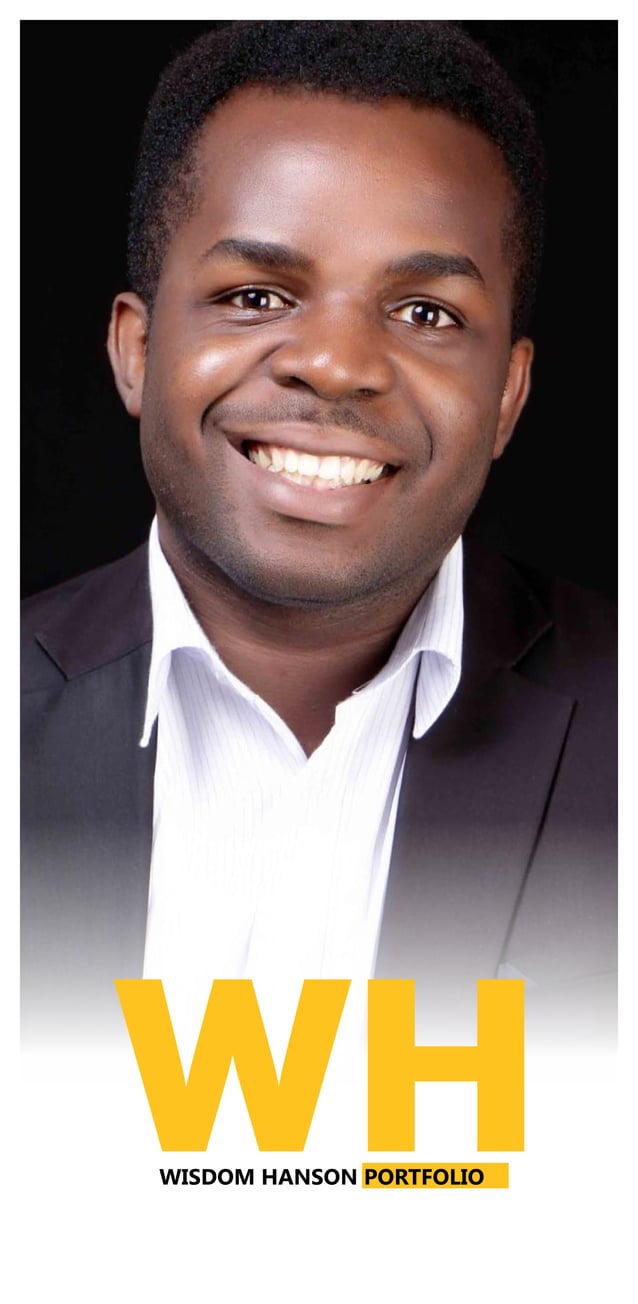 Wisdom Stephen Hanson_ Portfolio | PDF