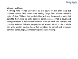 Wisdom in Action | PPTX