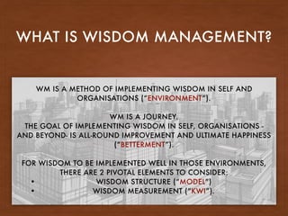 Wisdom Management Model | PDF | Islam | Religion & Spirituality