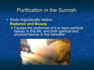 Wisdom Of Purification Before Prayer | PPT
