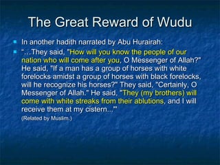 Wisdom Of Purification Before Prayer | PPT