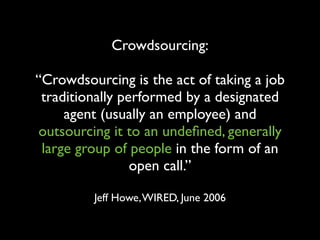101: Crowdsourcing vs Wisdom of the Crowd | KEY