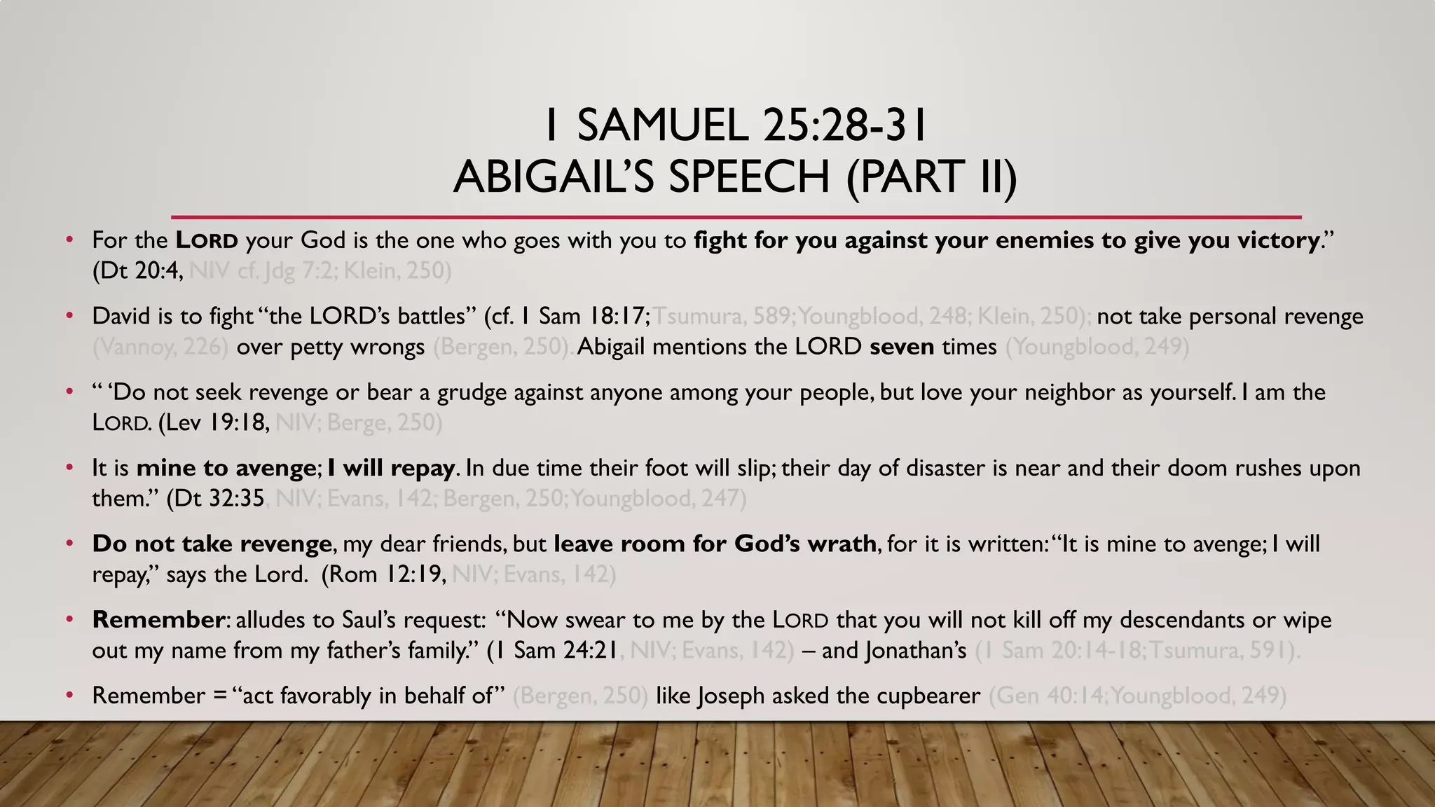 Wisdom Personified: Abigail, Nabal and David (1 Samuel 25 Sunday School ...