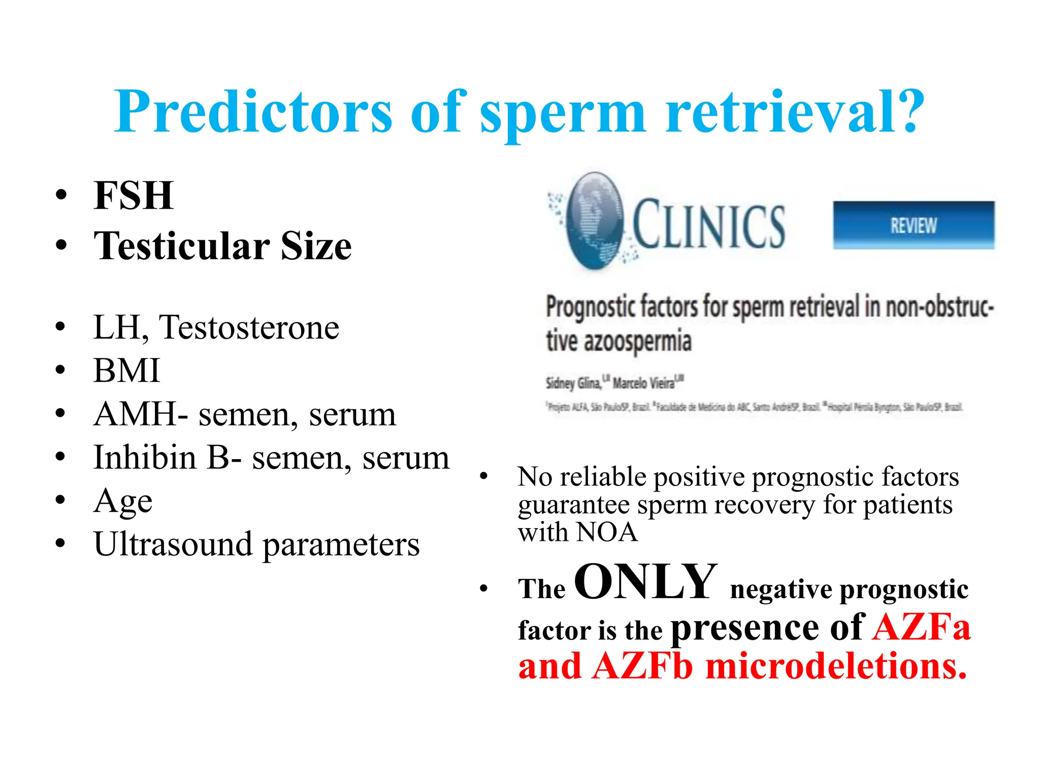 Approach to abnormal semen analysis- way forward | PPTX