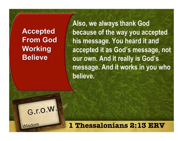 Wisdom sermon slides | PPT