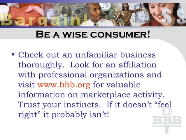 Wise Consumer Tips | PPT