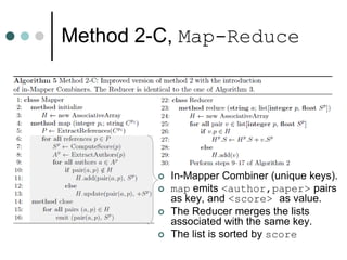 Computing Scientometrics in Large-Scale Academic Search Engines with MapReduce | PDF | Search ...