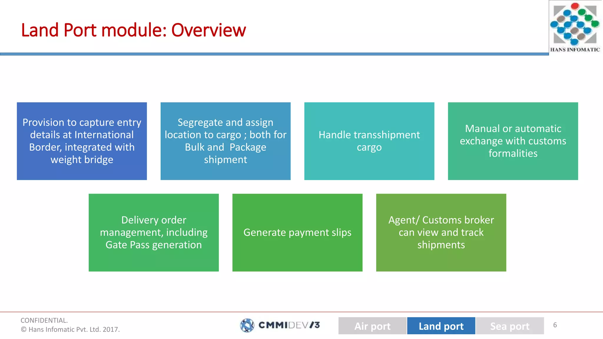 WiseCargo: Integrated Cargo Ground Handling Platform | PPTX