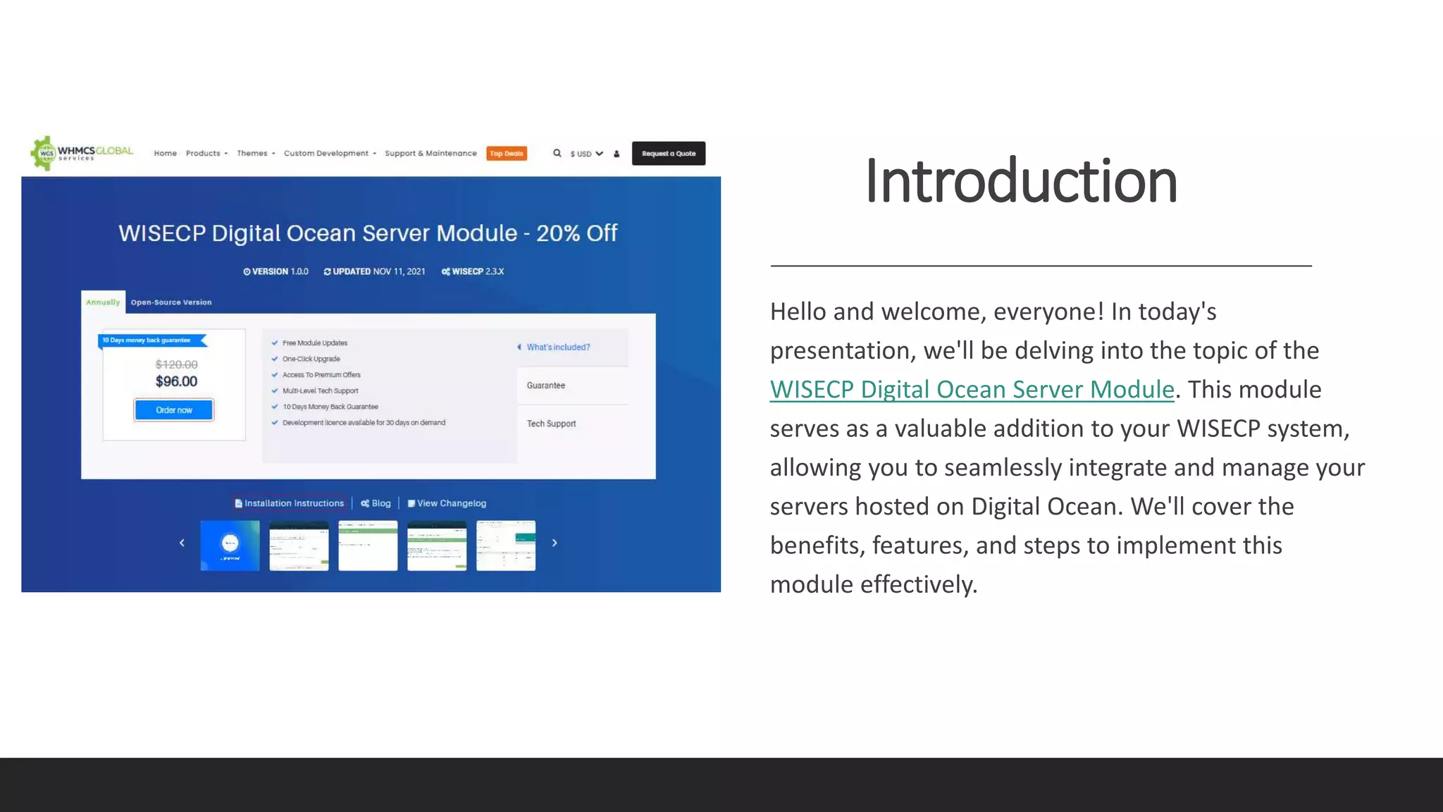 WISECP Digital Ocean Server Module.pptx