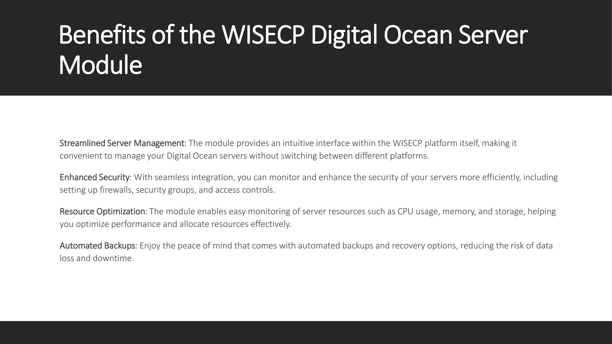 WISECP Digital Ocean Server Module.pptx