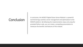WISECP Digital Ocean Server Module.pptx
