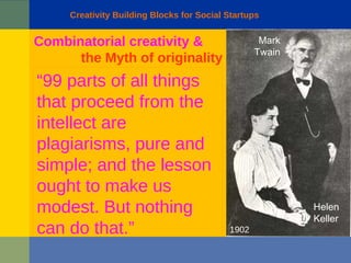 Opening speech, Women In Social Entrepreneurship, Creativity - Tina Zec ...