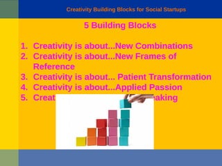 Opening speech, Women In Social Entrepreneurship, Creativity - Tina Zec ...