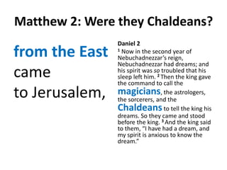 Wise men from the east | PPTX