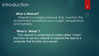 Wisenet - Complete ppt about the topic wisenet | PPTX