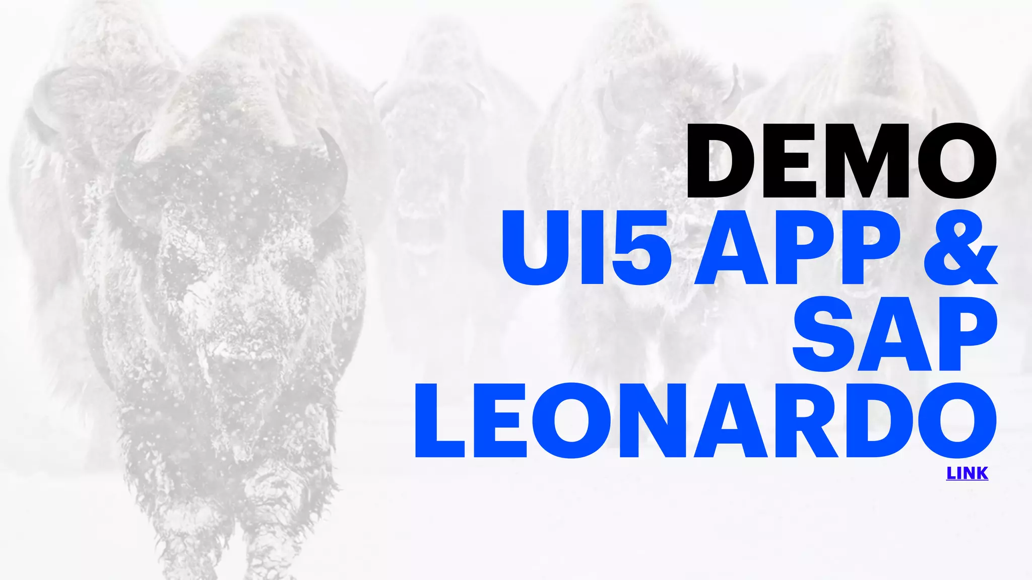 How SAP Leonardo is empowering animal wellbeing (Leon / Harmen) | PPT ...