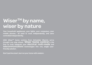 Wiser Control | PPT