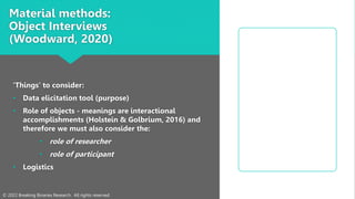 Introduction to Advance Qualitative Methods | PPTX