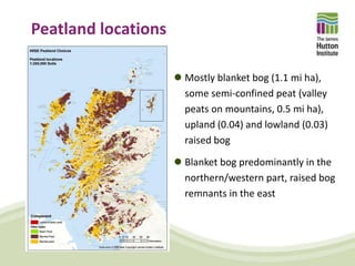 WISE Peatland Choices - A scoping tool for the prioritisation of ...